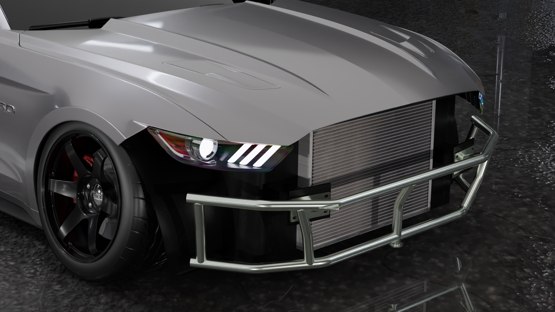 Ford Mustang S550 (2015-2017) - Dual Row Front Bash Bar – True Focus ...