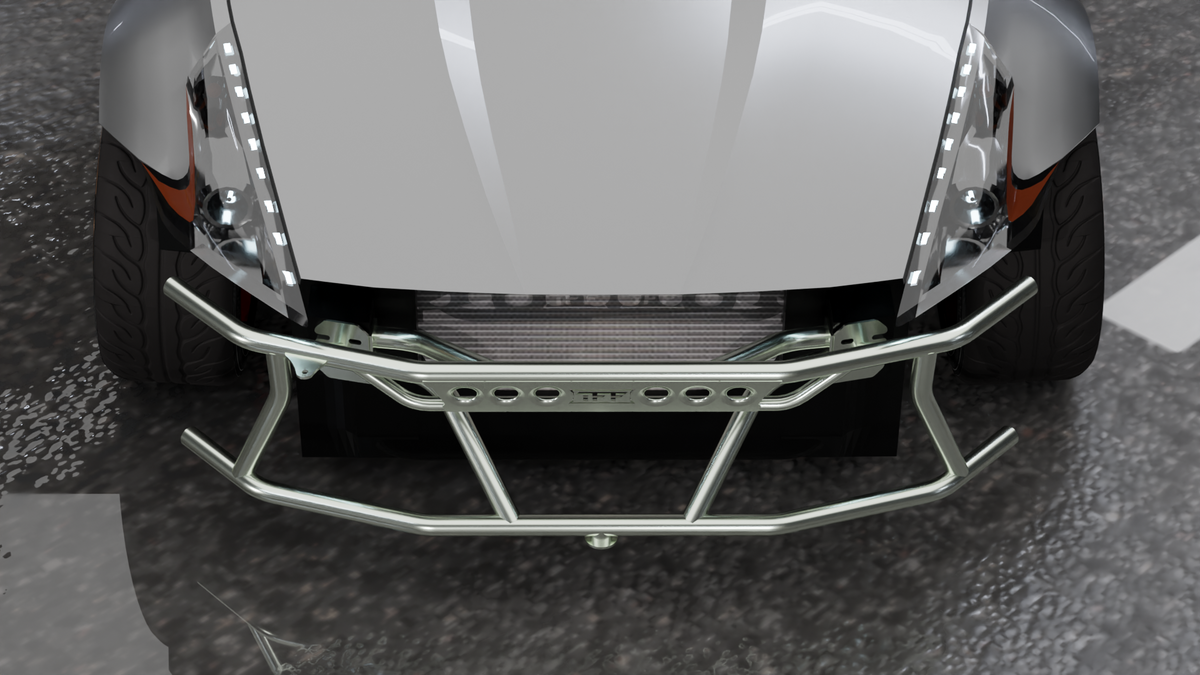 Nissan 370Z - Front Dual Row Bash Bar – True Focus Fabrication