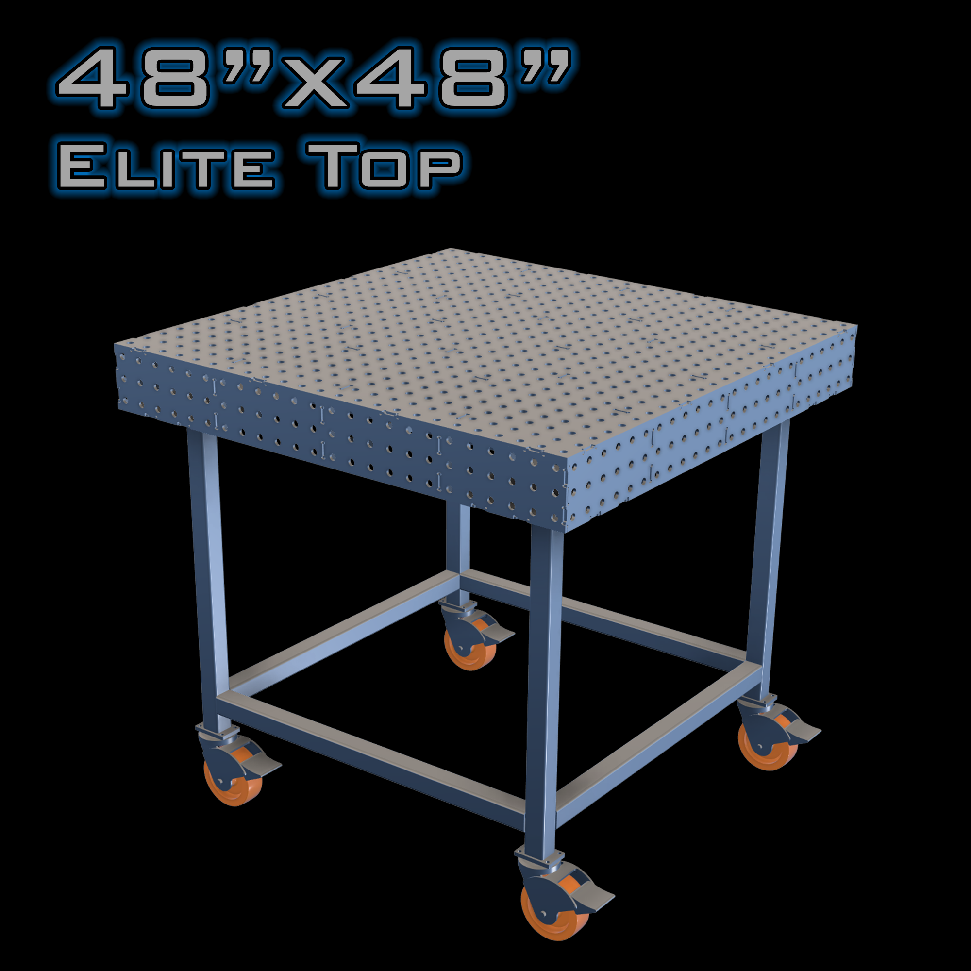 48" x 48" - Elite Top Welding Fixture Table - DIY Kit – True Focus ...