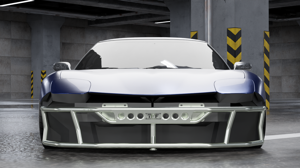 Chevrolet C5 Corvette - Dual Row Front Bash Bar – True Focus Fabrication