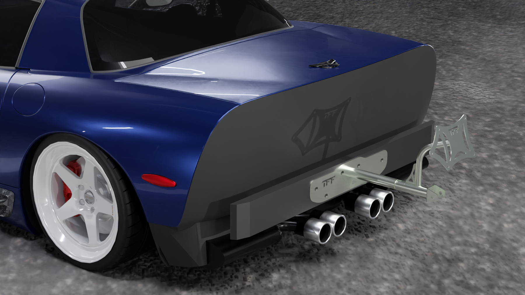 Chevy C5 / C6 Corvette - Drag Parachute Mount – True Focus Fabrication
