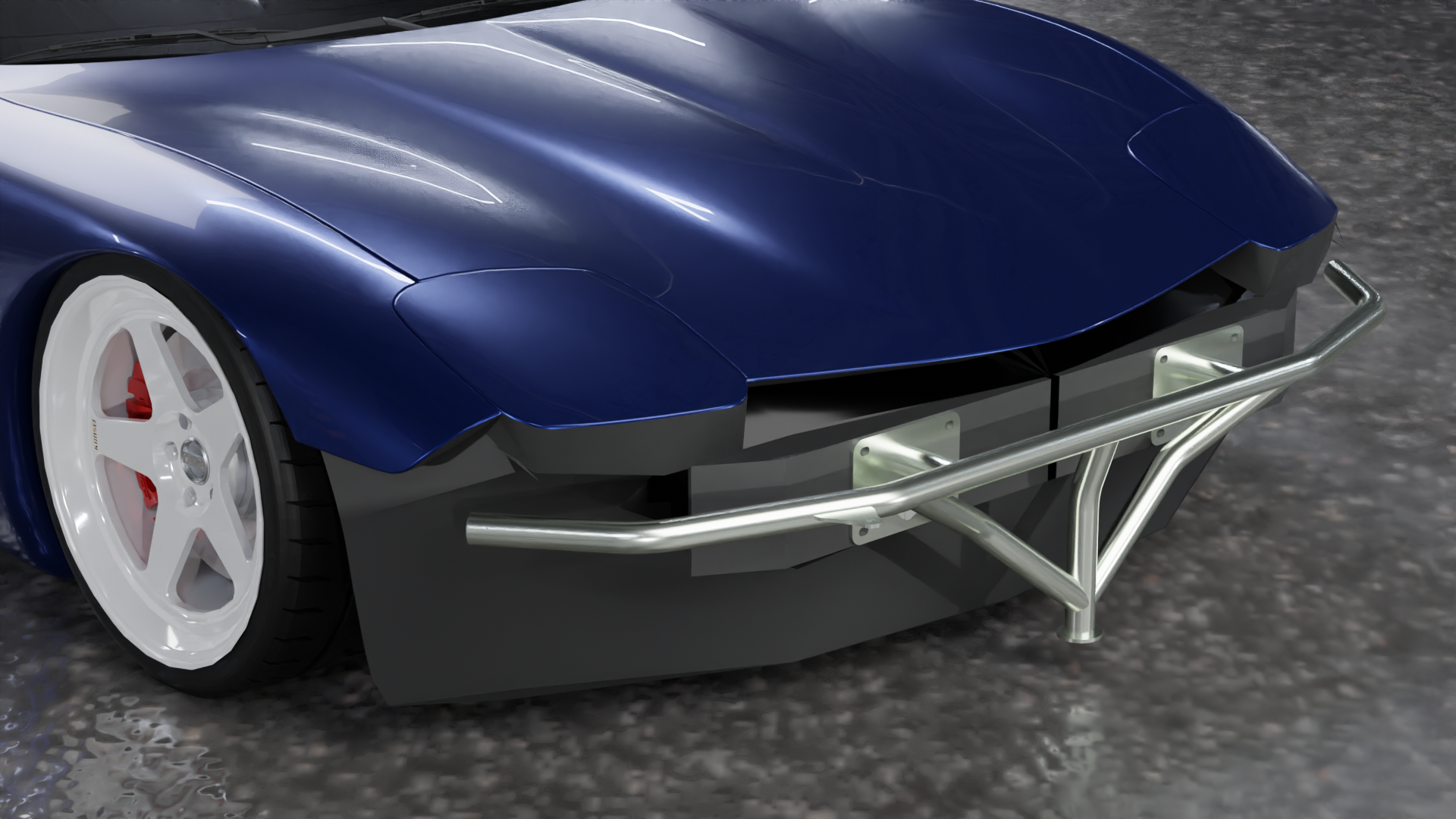Chevrolet C5 Corvette - Standard Front Bash Bar – True Focus Fabrication