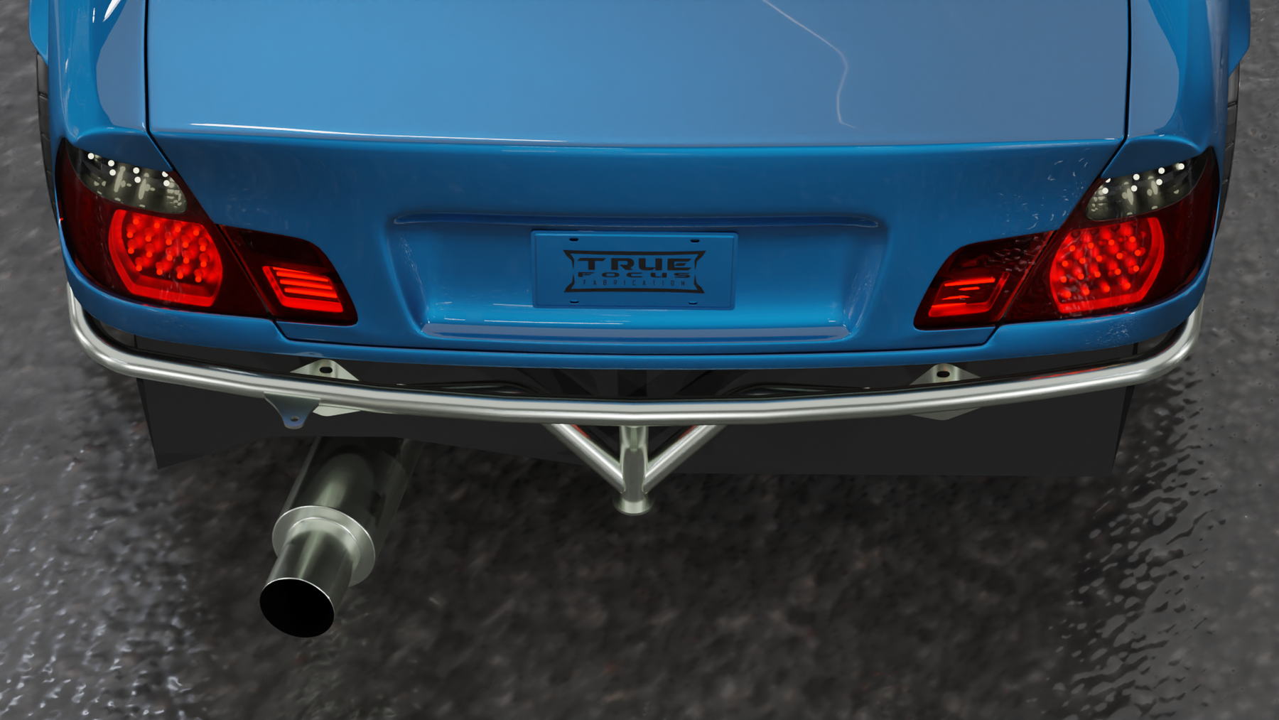 BMW E46 - Standard Rear Bash Bar – True Focus Fabrication