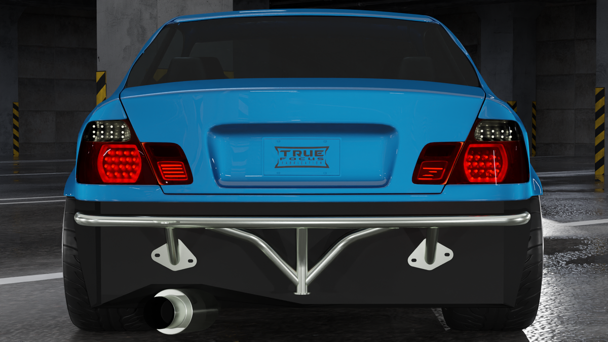 BMW E46 - Standard Rear Bash Bar – True Focus Fabrication