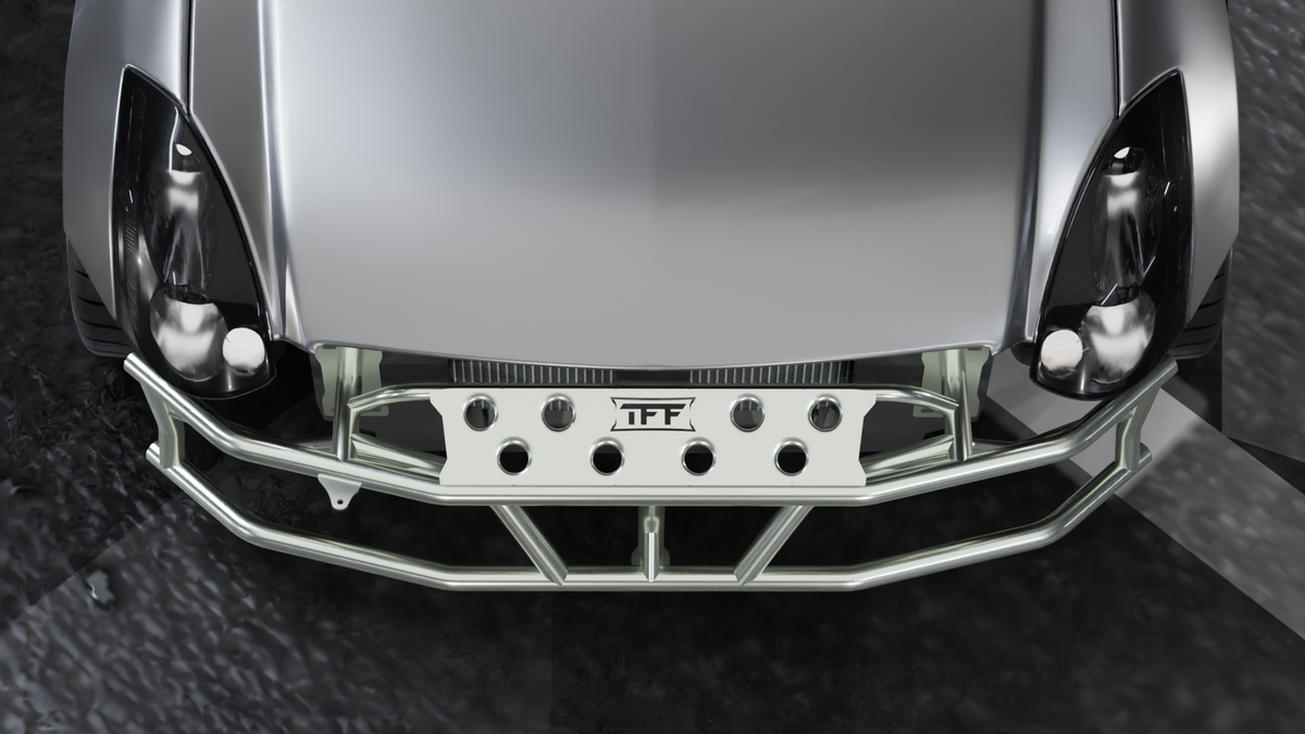 Infiniti G35 - Dual Row Front Bash Bar – True Focus Fabrication