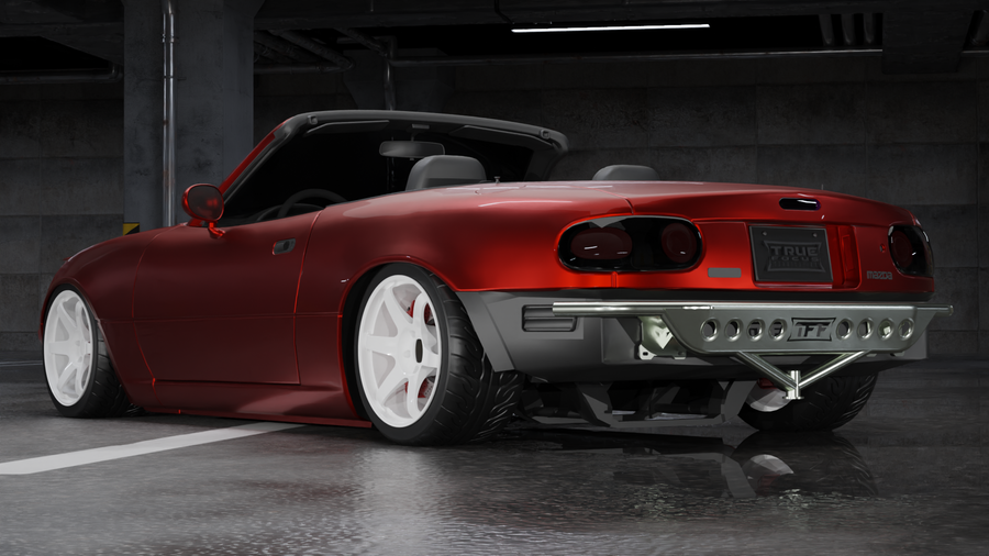 Mazda Miata (NA) - Street Shark Rear Bash Bar – True Focus Fabrication