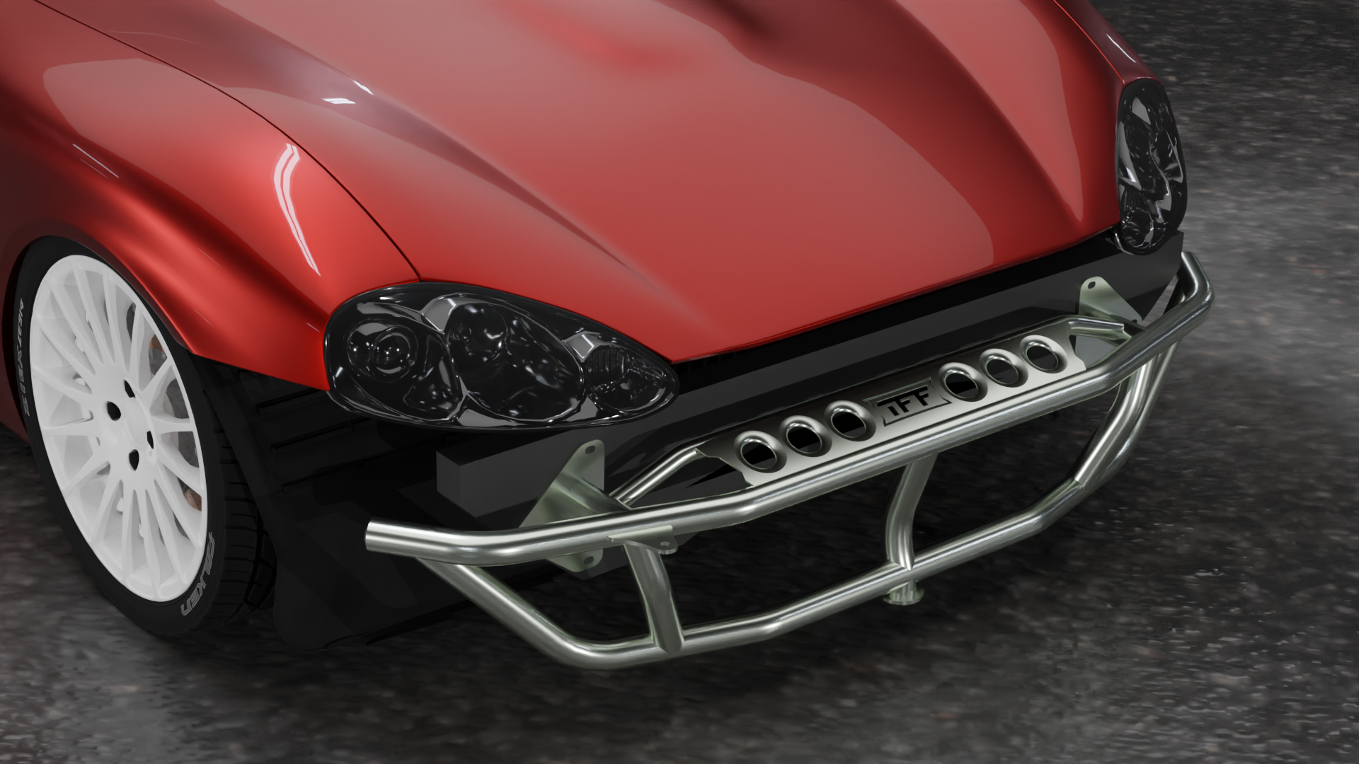 Mazda Miata (NB) - Dual Row Front Bash Bar – True Focus Fabrication
