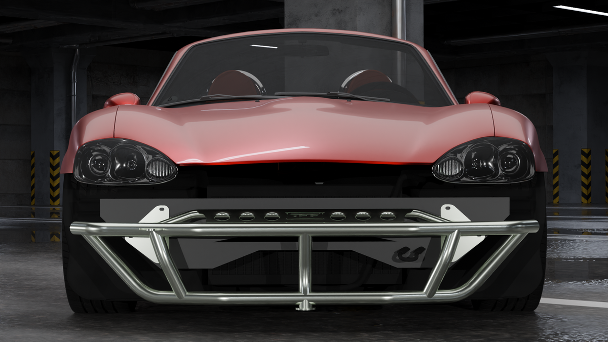 Mazda Miata (NB) - Dual Row Front Bash Bar – True Focus Fabrication