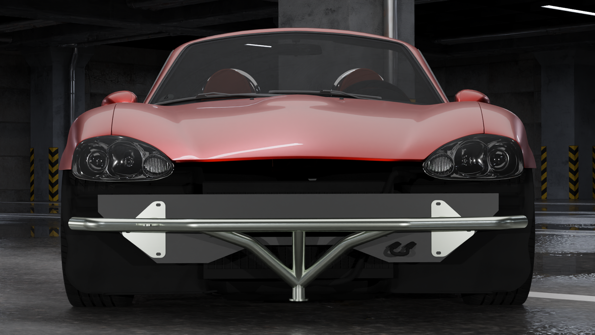Mazda Miata (NB) - Front Standard Bash Bar – True Focus Fabrication