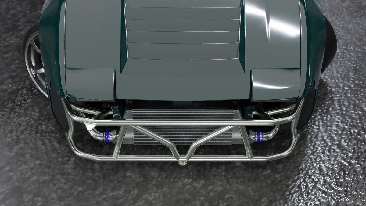 Nissan S13 Pop Up Headlight - Front Dual Row Bash Bar – True Focus ...