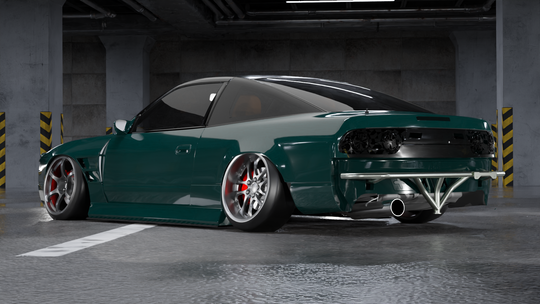 Nissan S-Chassis - Bash Bars - S13 | S14 | S15 – True Focus Fabrication