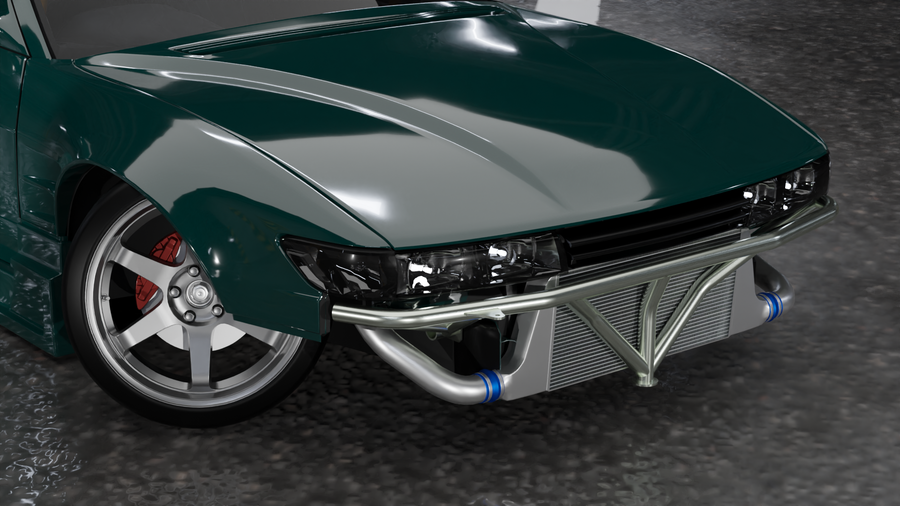 Nissan S-Chassis - Bash Bars - S13 | S14 | S15 – True Focus Fabrication