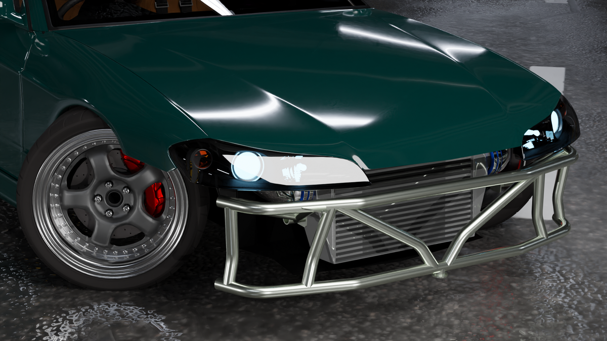 Nissan Silvia S15 - Front Dual Row Bash Bar – True Focus Fabrication