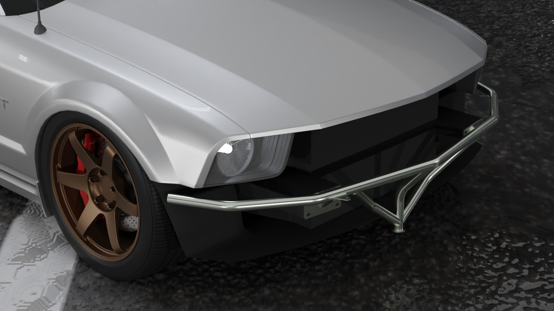 Ford Mustang S197 (2005-2014) - Standard Front Bash Bar – True Focus ...