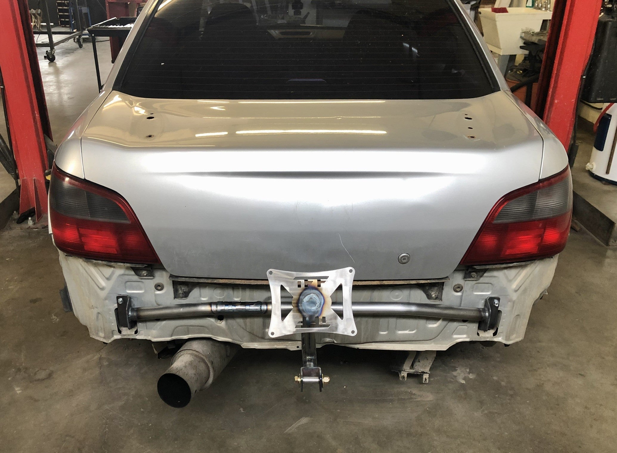 Subaru WRX STI (02-07) - Drag Parachute Mount – True Focus Fabrication