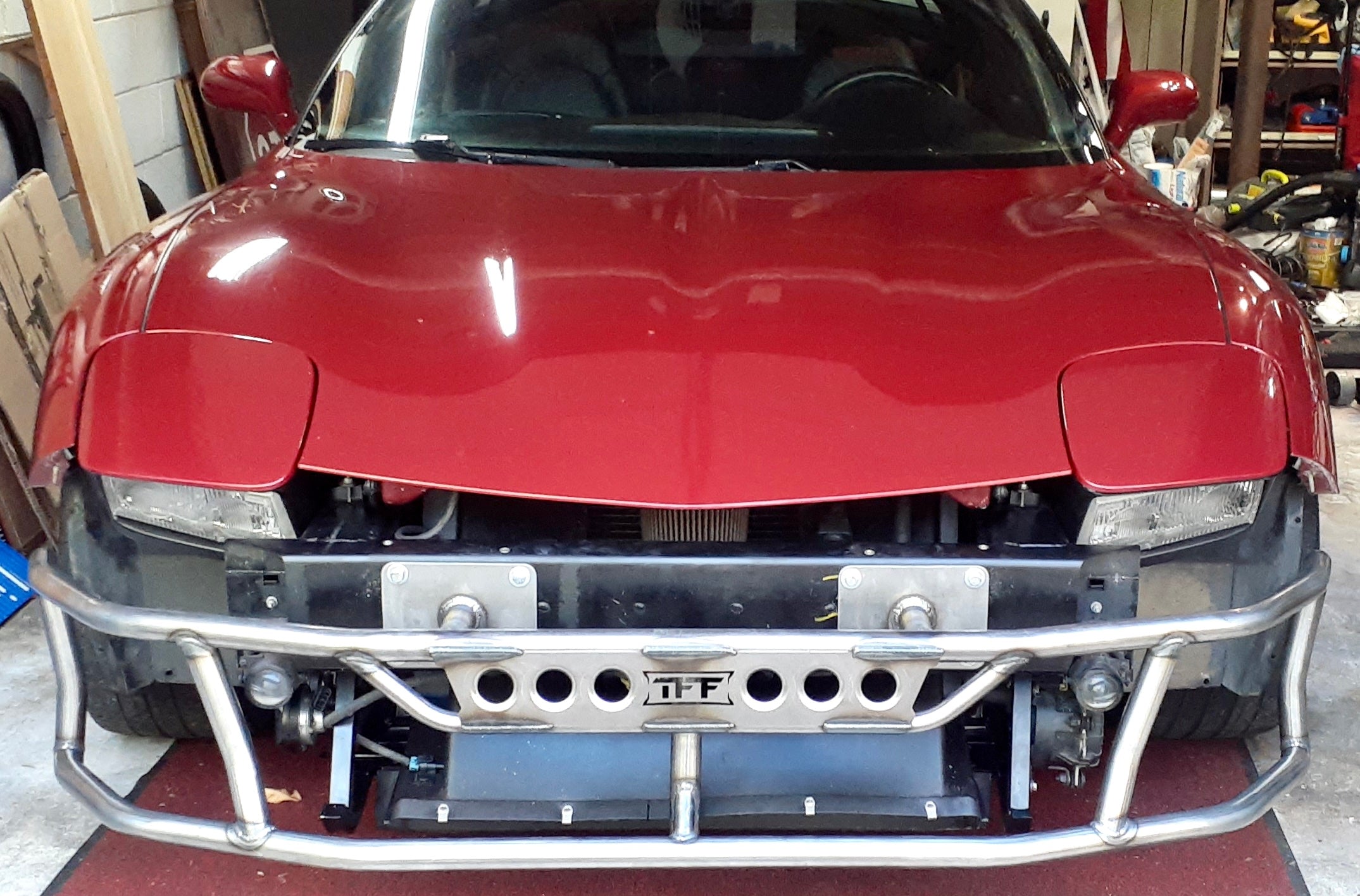 Chevrolet C5 Corvette - Dual Row Front Bash Bar – True Focus Fabrication