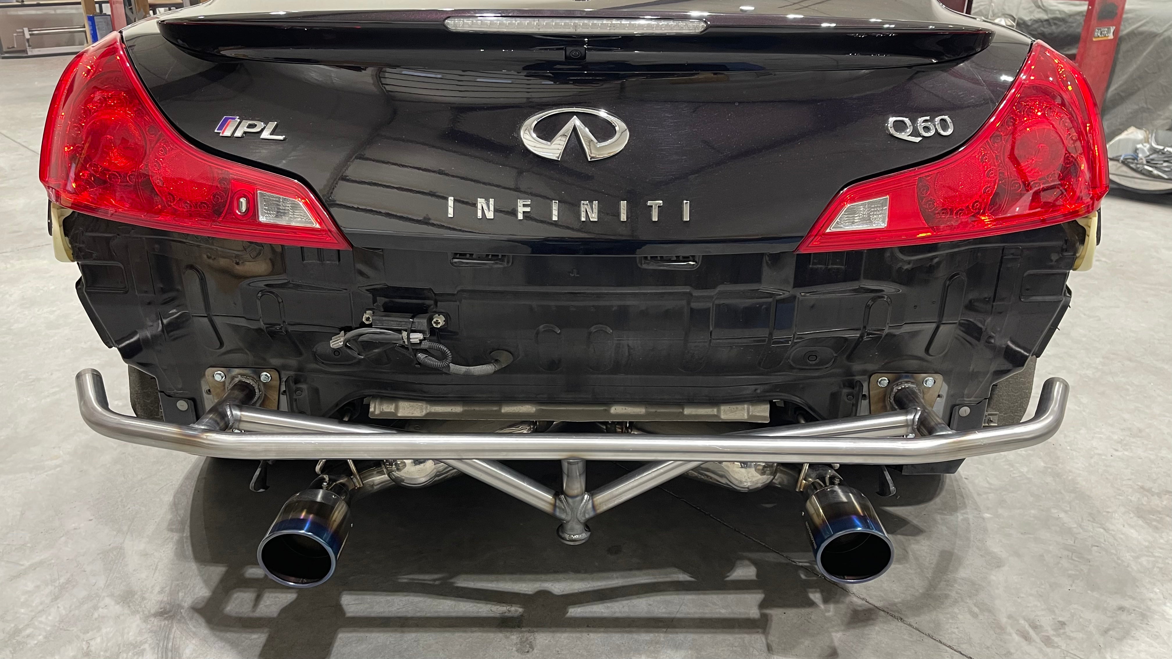 Infiniti G37 Coupe - Rear Standard Bash Bar – True Focus Fabrication