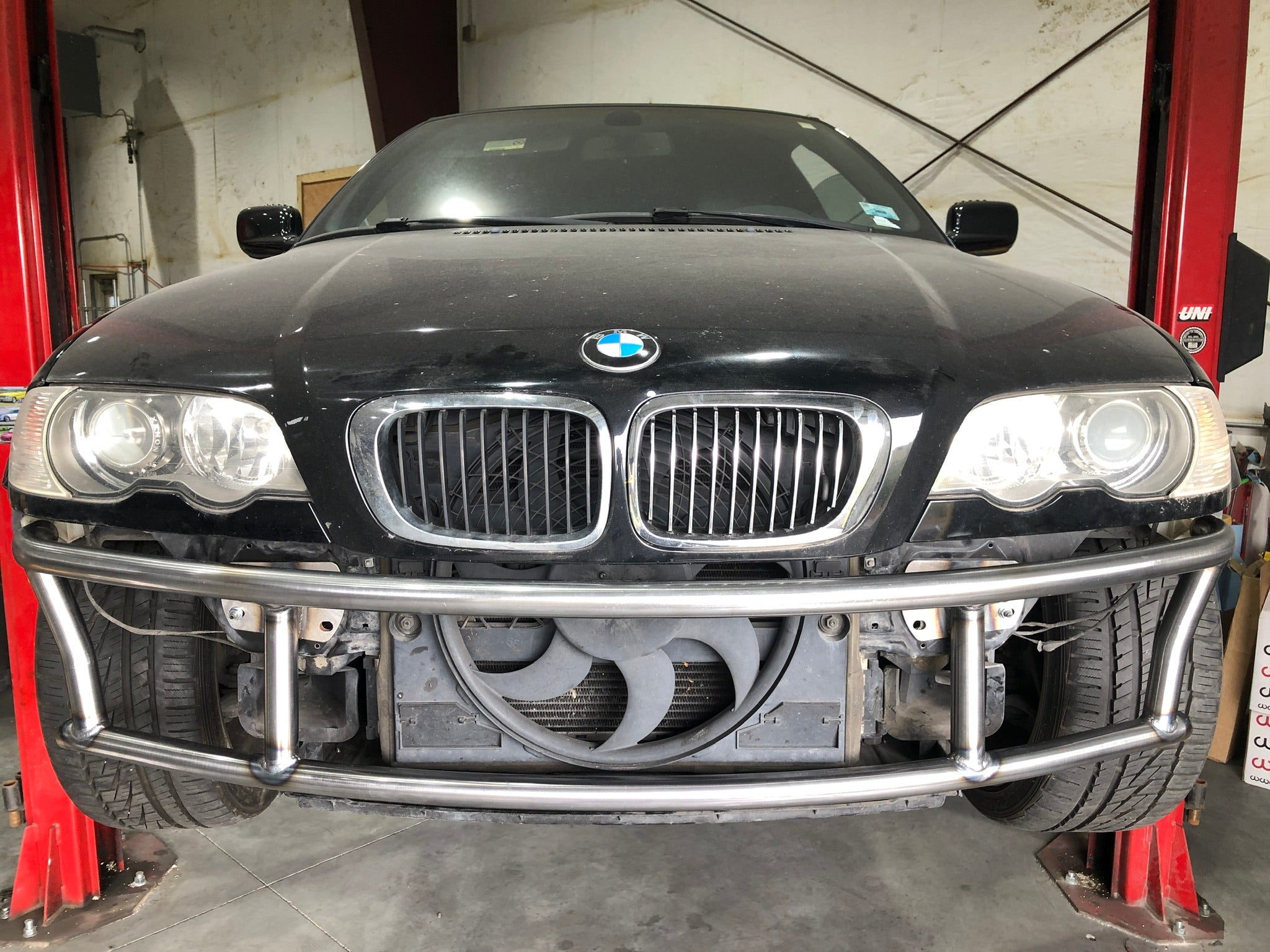 BMW E46 - Dual Row Front Bash Bar – True Focus Fabrication