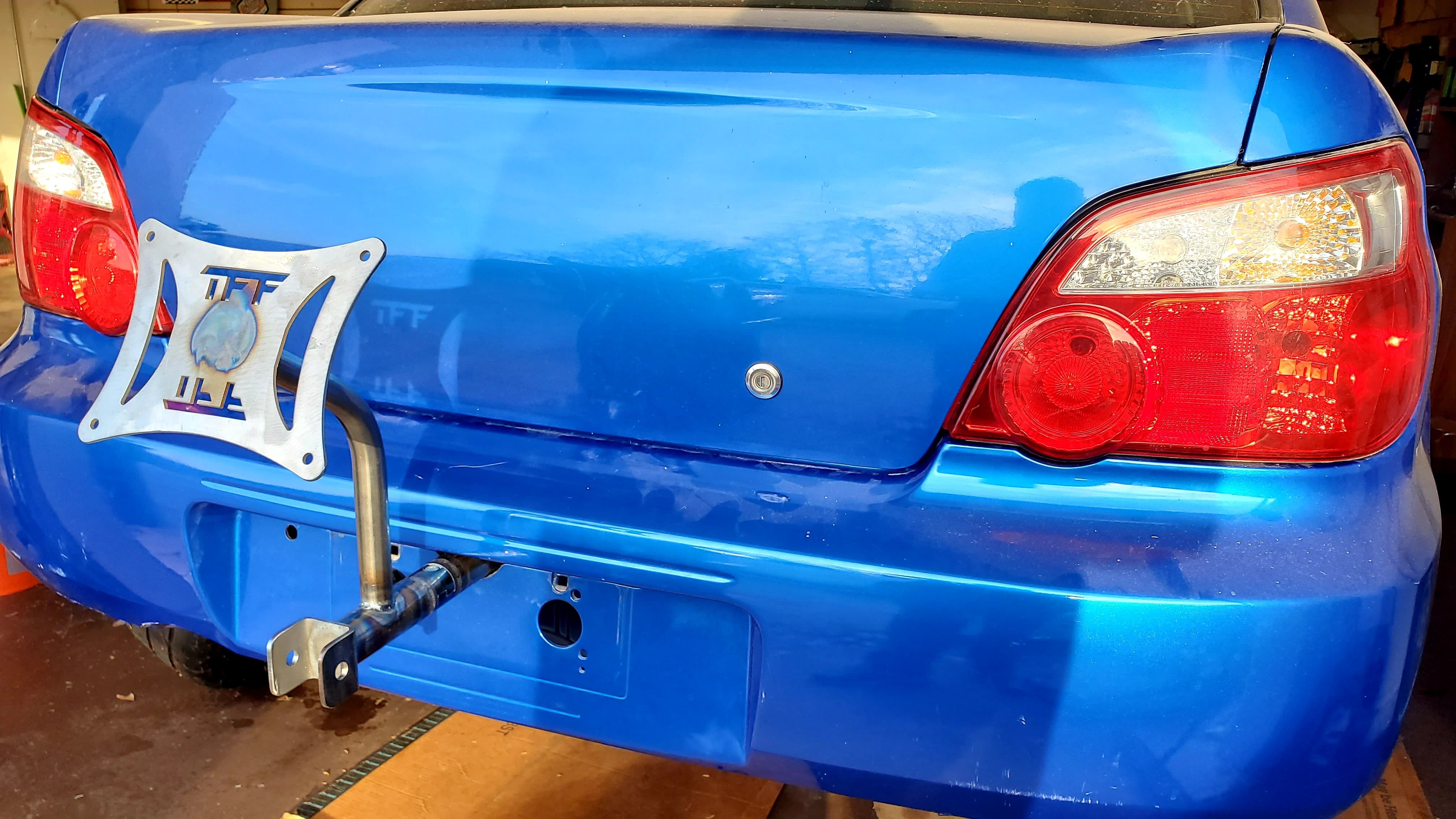 Subaru WRX STI (02-07) - Drag Parachute Mount – True Focus Fabrication