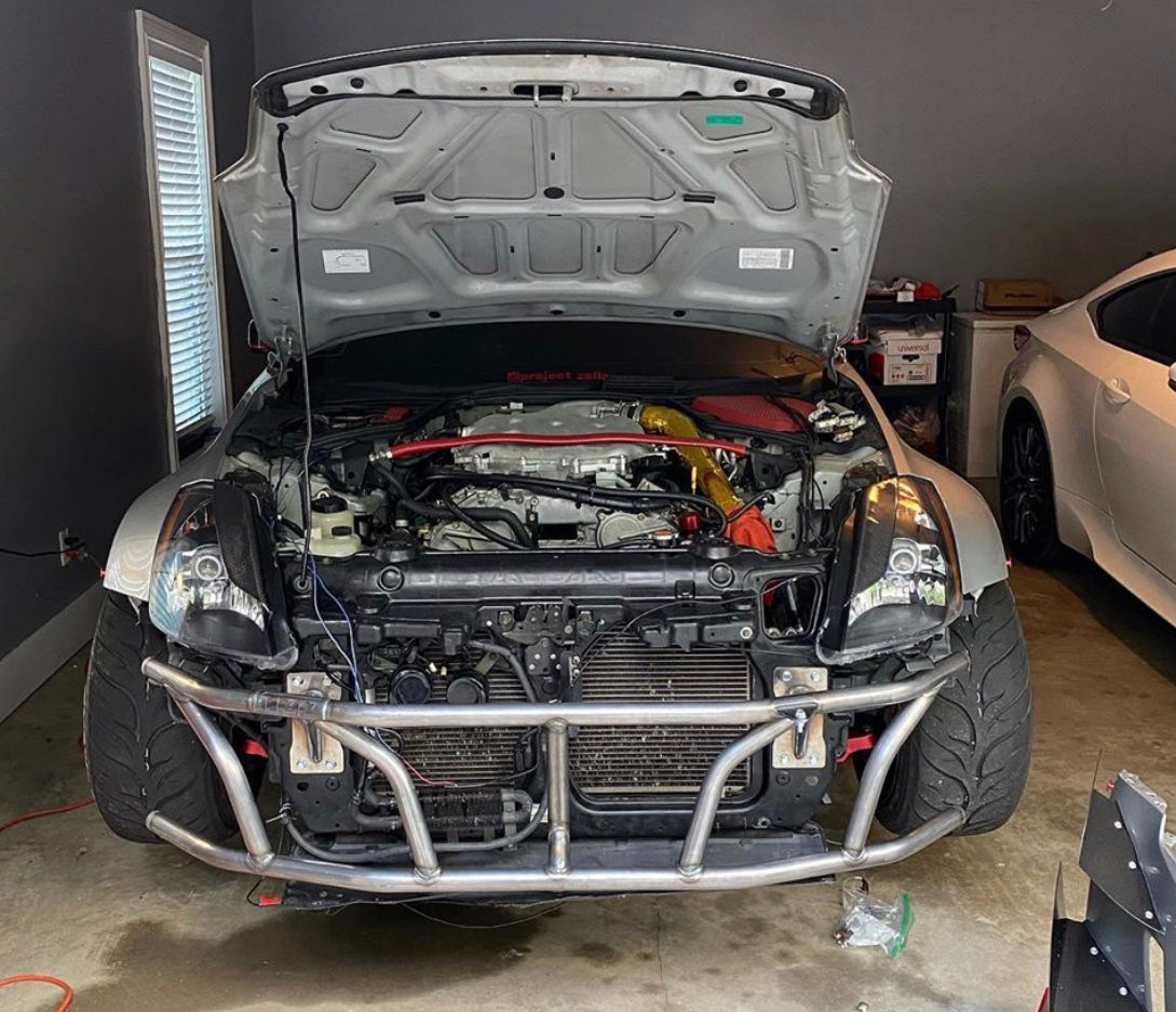 Nissan 350Z - Dual Row Front Bash Bar – True Focus Fabrication