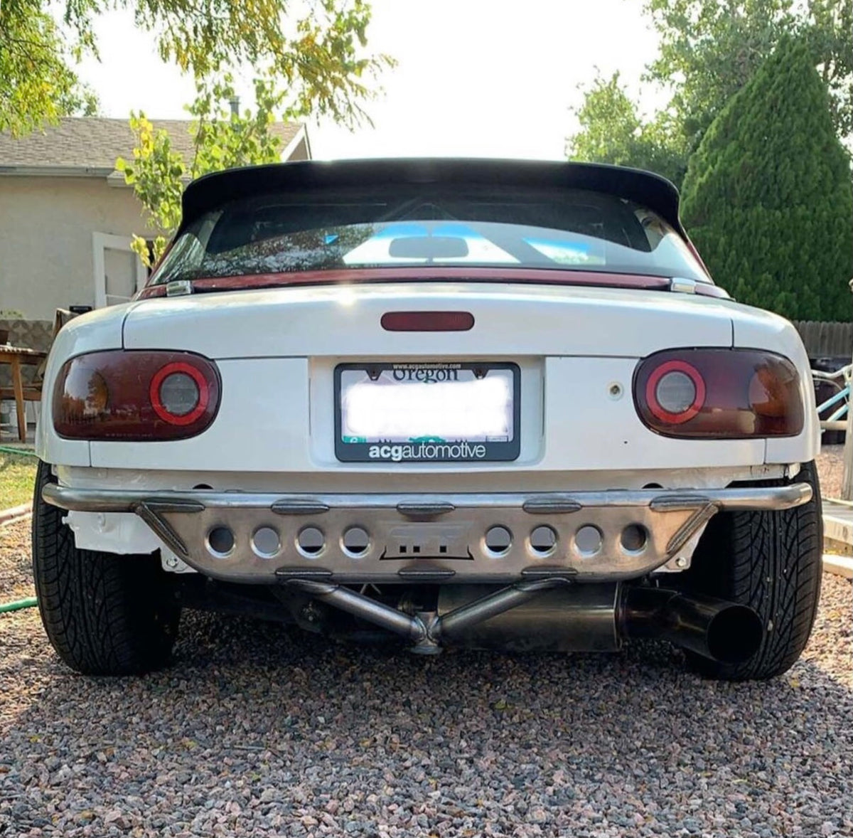 Mazda Miata (NA) - Street Shark Rear Bash Bar – True Focus Fabrication