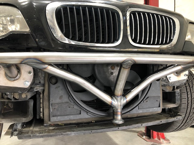 BMW E46 - Standard Front Bash Bar – True Focus Fabrication